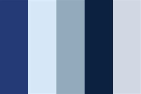 2022 Blue Variants Color Palette