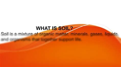 SOLUTION: Soil properties profile structureand types of soil - Studypool