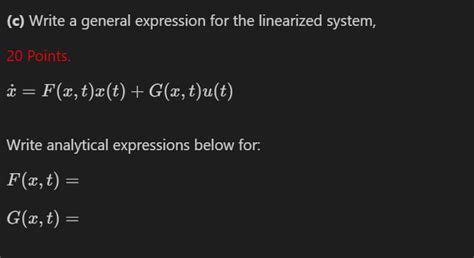 Background For This Problem We Study A Nonlinear Chegg