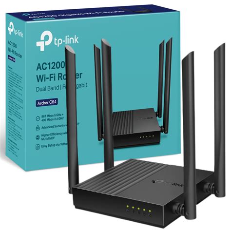 Router Tp Link Archer C Ac Lan Gigabit Antenas Externas