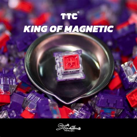 [พร้อมส่ง] Ttc Kom Magneto [magnetic Switch Keyboard][สวิตช์แม่เหล็ก] Shopee Thailand