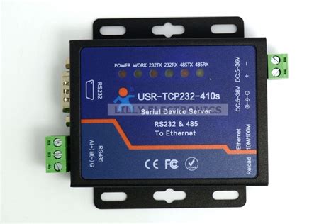 Usr Tcp232 410s Rs232 Rs485 Ethernet Converter Serial Ethernet To