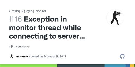 Exception In Monitor Thread While Connecting To Server Mongo · Issue 16 · Graylog2graylog