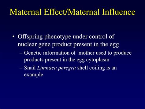 Ppt Extranuclear Inheritance Powerpoint Presentation Free Download Id9495749