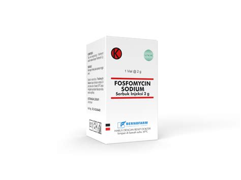 Fosfomycin 2g Injection Bernofarm
