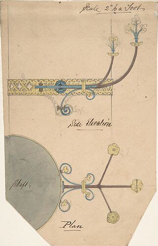 Attributed To Richardson Ellson And Co Design For A Cross Supported By