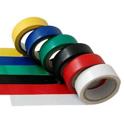 컬러 Pvc 전기 절연 테이프 013mm X 17mm X 9m 얇은 절연 테이프 이엑스엘이디