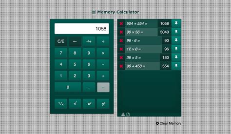 Memory Calculator Small Biz Small Biz Owner App