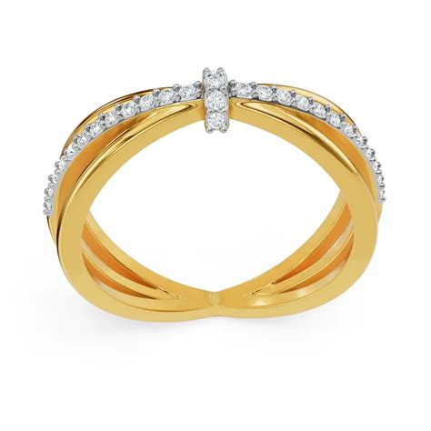 Clyde Knot Diamond Ring Clyde Knot Diamond Ring · Eternz