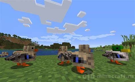 Скачать мод Untitled Duck Mod под Fabric для Майнкрафт 1 19 2 1 18 2 1 17 1 1 16 5 бесплатно