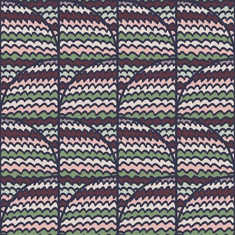 Premium Vector Abstract Zig Zag Striped Seamless Pattern Doodle Style Hand Drawn Sketch Lines