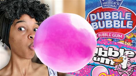 Bubble Gum Blowing Challenge Youtube