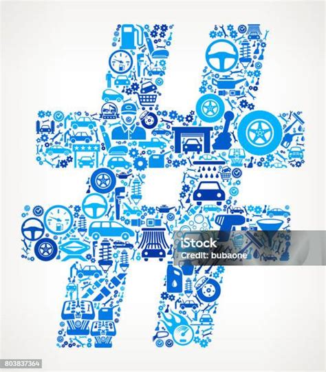 번호 자동 수리 자동차와 자동차 아이콘 배경 견인에 대한 스톡 벡터 아트 및 기타 이미지 견인 견인차 기계 부분 Istock