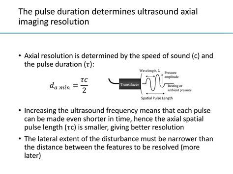 In Diagnostic Imaging What Determines The Spatial Pulse Length At Jill