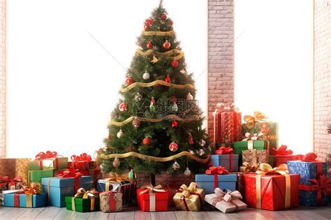 圣诞节的圣诞树高清图片下载 正版图片 摄图网