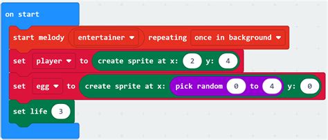 雲林song Makecode Microbit 遊戲設計：「接雞蛋」microbit Game Egg Catching