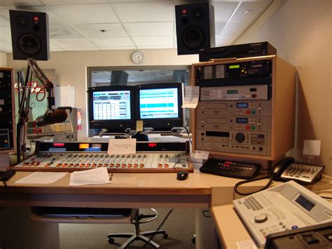 Radio Station Control Room