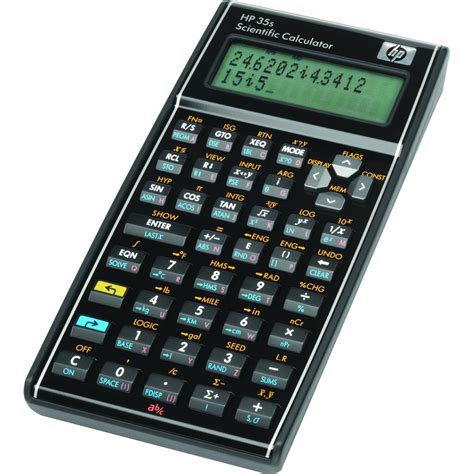 Hp 35s Programmable Scientific Calculator Advanced Rpn And Algebraic