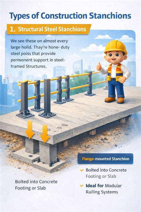 Stanchion In Construction Types Osha Standards And Safety Guide Epic