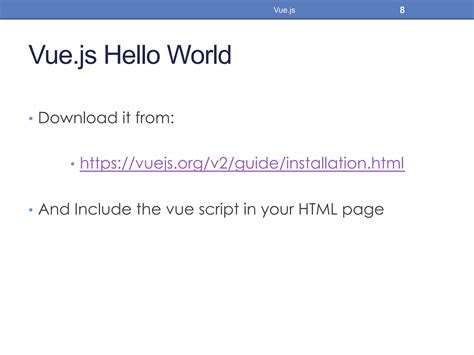 Vuejs Web Development Internet