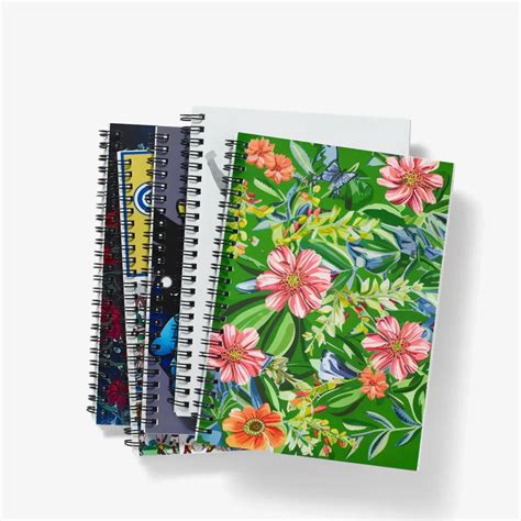 Print On Demand Custom Cover Spiral Notebooks Print Api Dropshipping