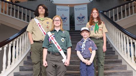 Scouting America The Four Scouts Of The Year For Middle Tennessee