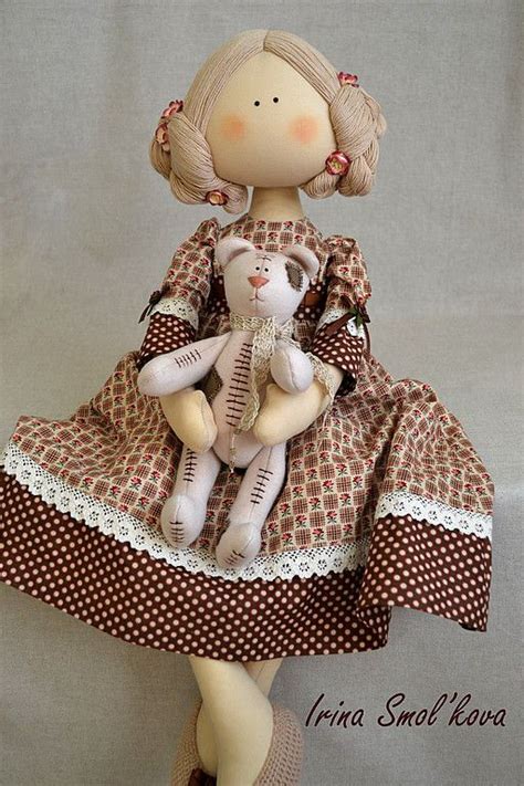 Fabric Doll Человечки ручной работы Ярмарка Мастеров ручная работа Купить СОНЕЧКА