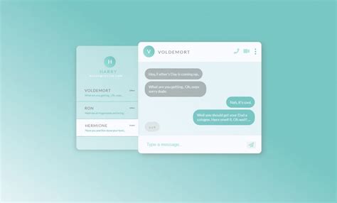 20 Javascript Chat Box Design Example Onaircode