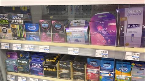 Loudly Reviewing A Condom Section In A Cvs Youtube