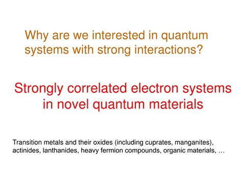 Ppt Modeling Strongly Correlated Electron Systems Using Cold Atoms Powerpoint Presentation