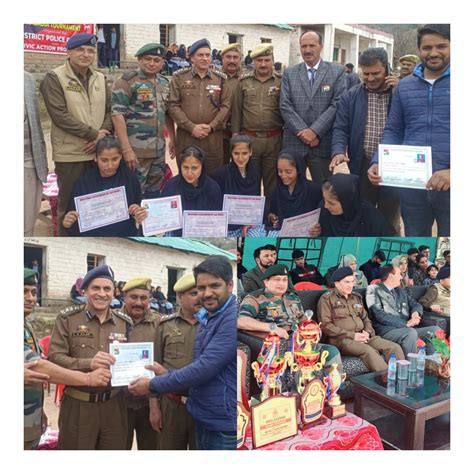 District Police Rajouri Organises Kabbadi Tournament Under Civic Action