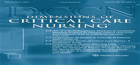 Dimensions Of Critical Care Nursing