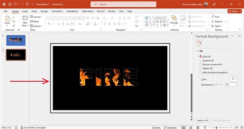 Format In PowerPoint Presentations