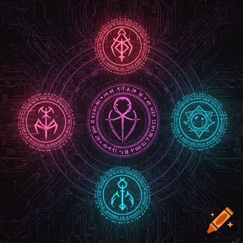 Arcane Symbols For Intelligence