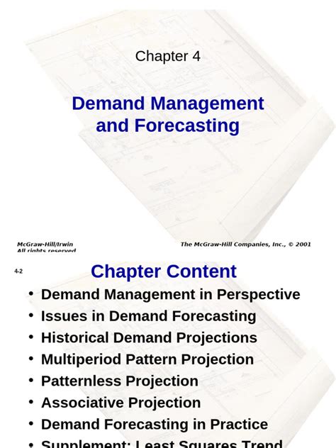 Chap004demand Management And Forecasting Pdf Forecasting Data Analysis
