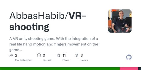 GitHub AbbasHabib VR Shooting A VR Unity Shooting Game With The Integration Of A Real Life