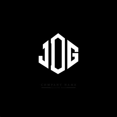 Jdg Letter Logo Design With Polygon Shape Jdg Polygon And Cube Shape
