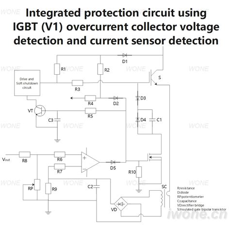 Igbt Protection Circuit Using Current Sensor For Overcurrent Detection