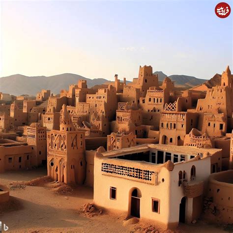 تصاویر وضعیت دیدنی شهر هگمتانه در زمان حکومت مادها از دید هوش مصنوعی