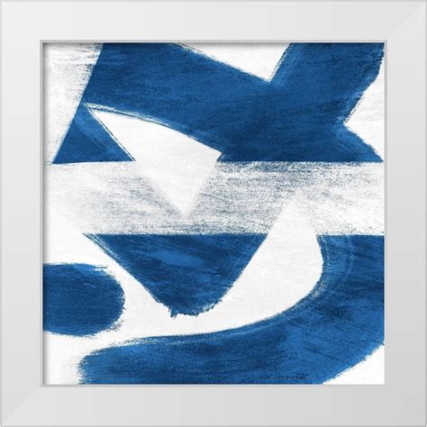 Prime Marcus 12x12 White Modern Wood Framed Museum Art Print Titled