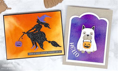 Spooky Fun Die Cut Halloween Cards