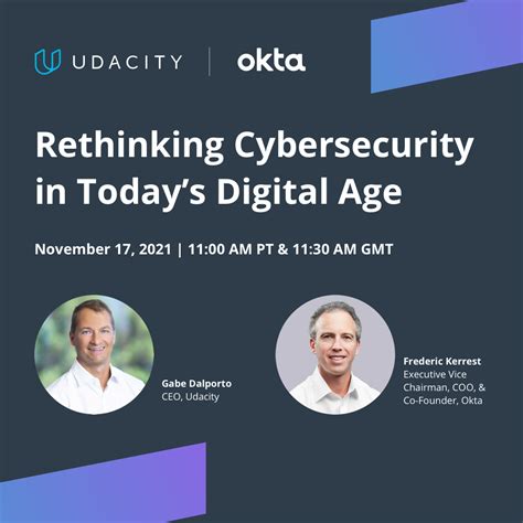 Webinar Register Now For Rethinking Cybersecurity In Todays Digital
