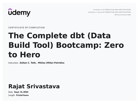 Rajat Srivastava On Linkedin Dbt Continuouslearning Dataengineering Levelup