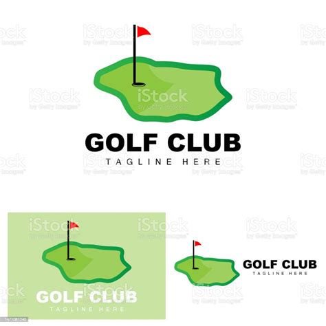 골프 공 벡터 스틱 골프 야외 스포츠 게임 분야 디자인 아이콘 템플릿 Championship에 대한 스톡 벡터 아트 및 기타 이미지 Championship 가지 식물