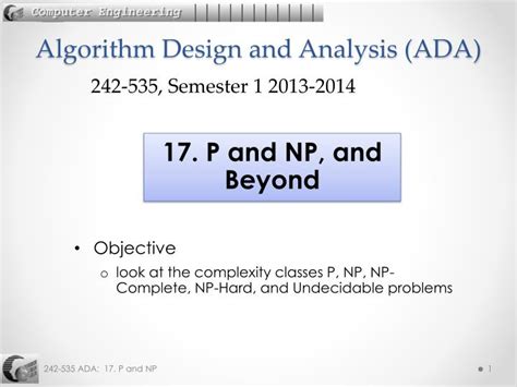 PPT Algorithm Design And Analysis ADA PowerPoint Presentation Free