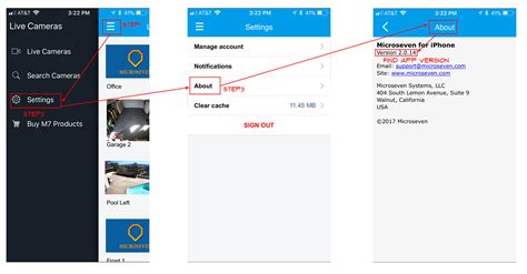 How To Find App Version In The App Microseven Tech Support