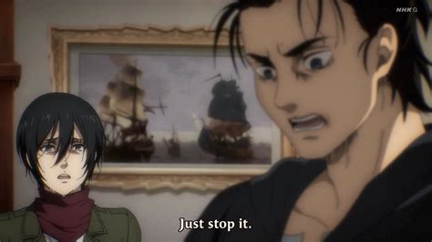 Eren Says He Hates Mikasa And Makes Her Cry Revealing The Cold Truth Of His Betrayal And
