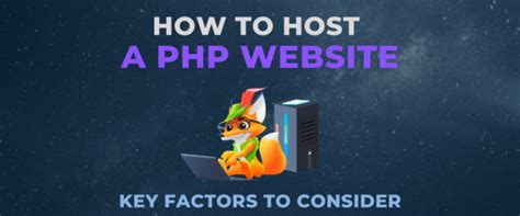 How To Host A PHP Website A Step By Step Guide
