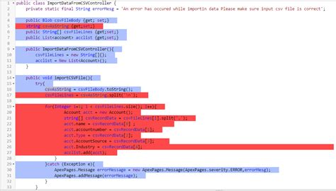 Apex How To Write Test Classes To Export Data From The Csv File