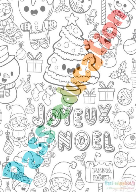 Coloriage Gratuit Joyeux No L Pdf Imprimer